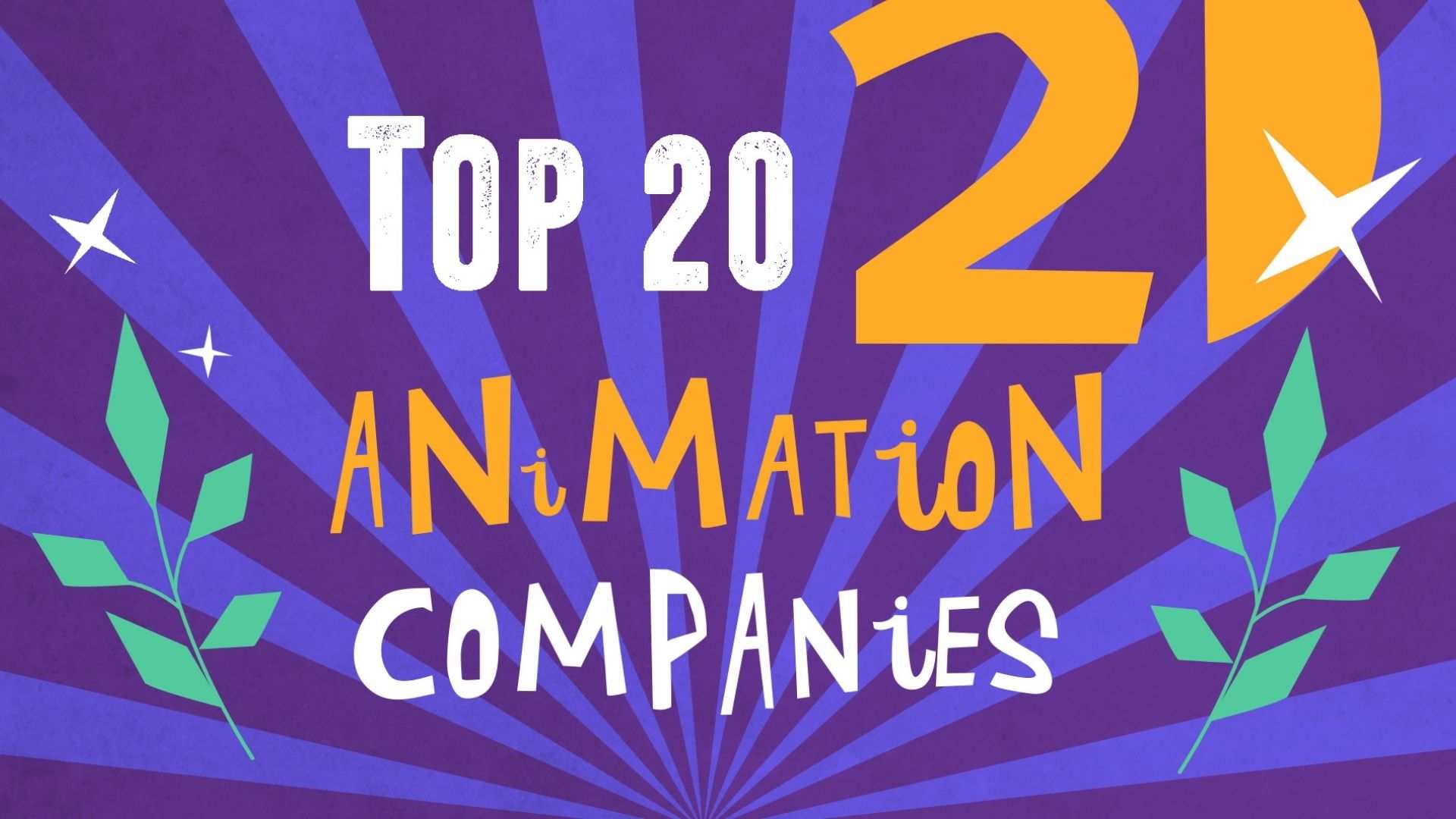 Top 20 2D animation companies